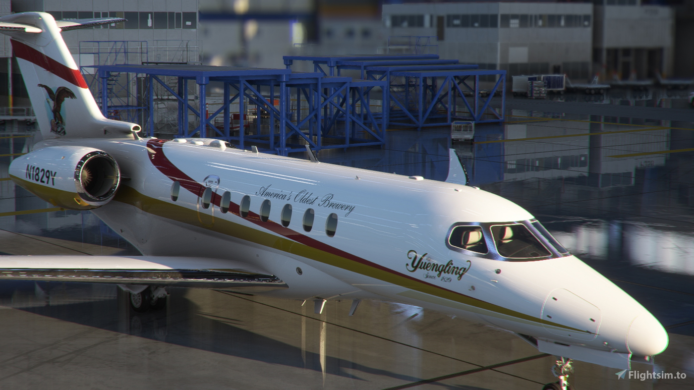 Asobo Cessna Citation Longitude Yuengling Brewery "N1829Y" (Custom ...