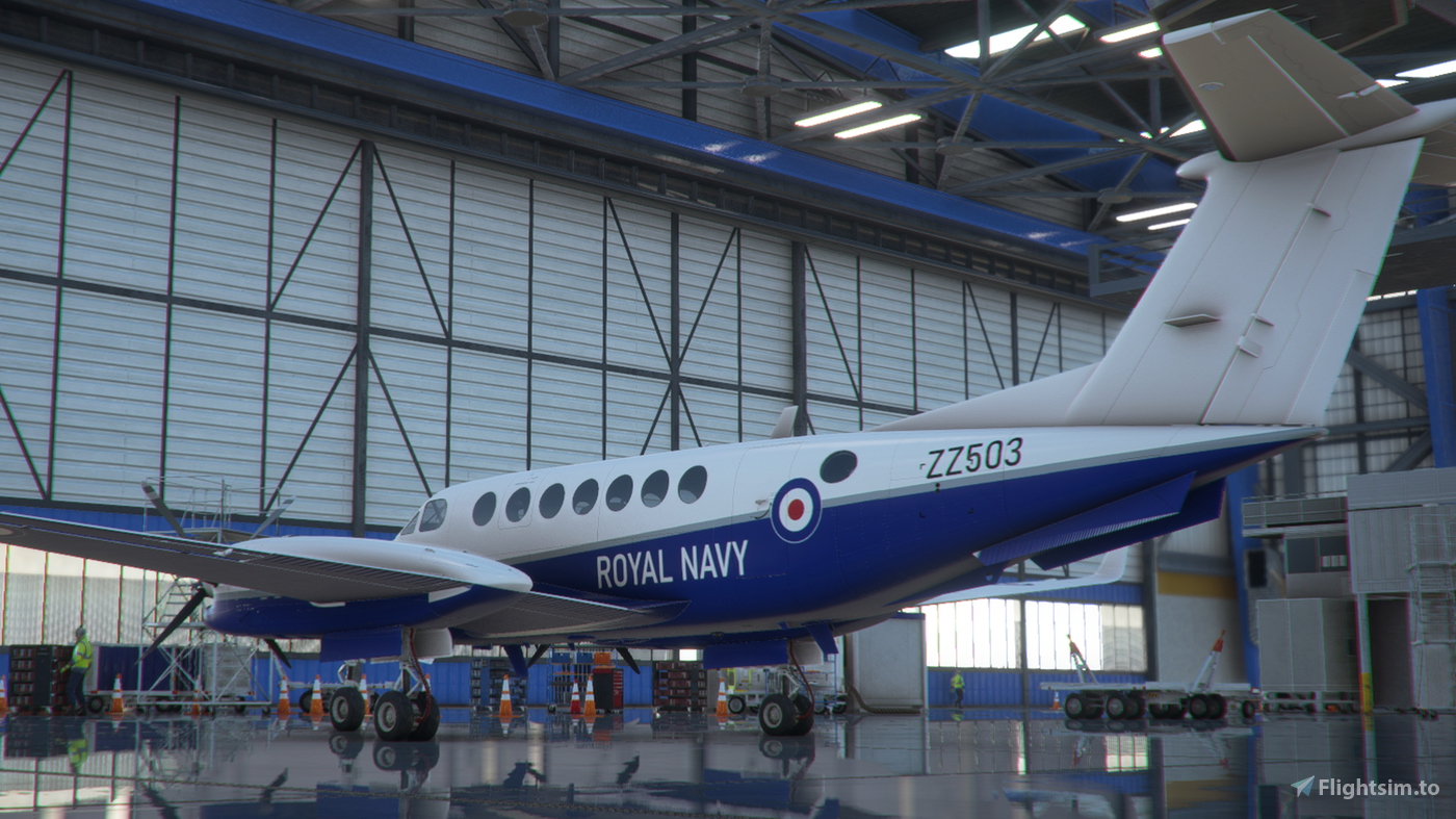 Asobo King Air 350i Royal Air Force "ZZ503" for Microsoft Flight ...