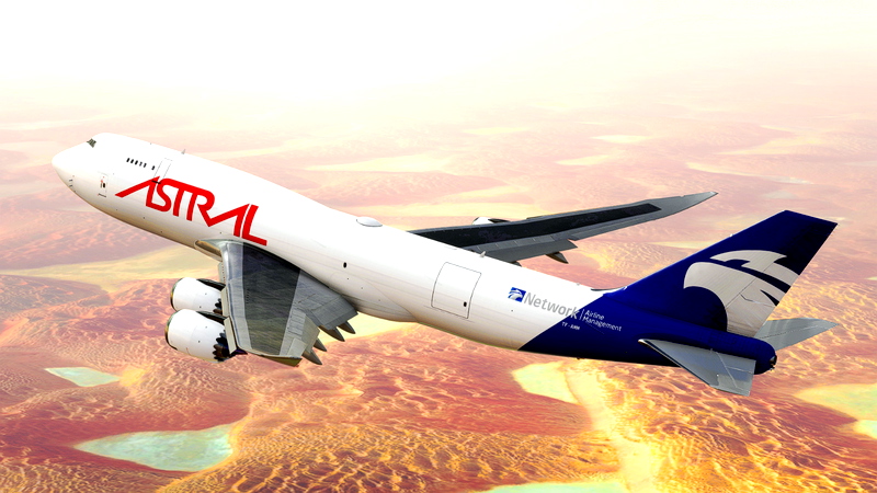 Astral Aviation (Air Atlanta Icelandic) 747-8 BDSF TF-AMM (Asobo ...