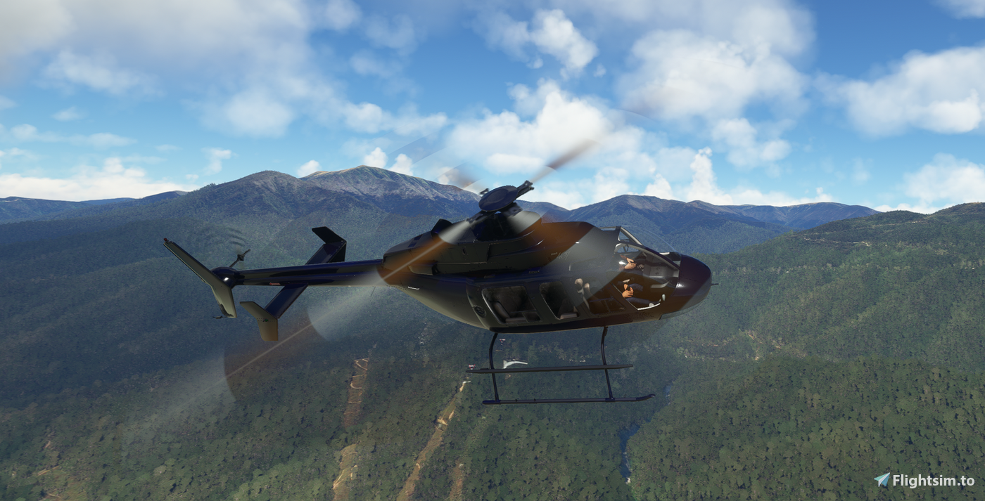 US Army ATO (FCD) Bell 407 Special Operations for Microsoft Flight ...
