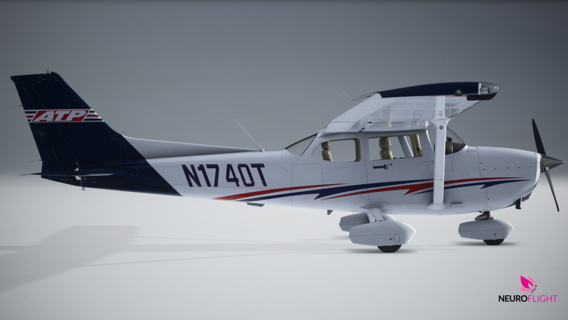 ATP Flight School Livery #2 for Asobo Cessna 172 G1000, registration ...