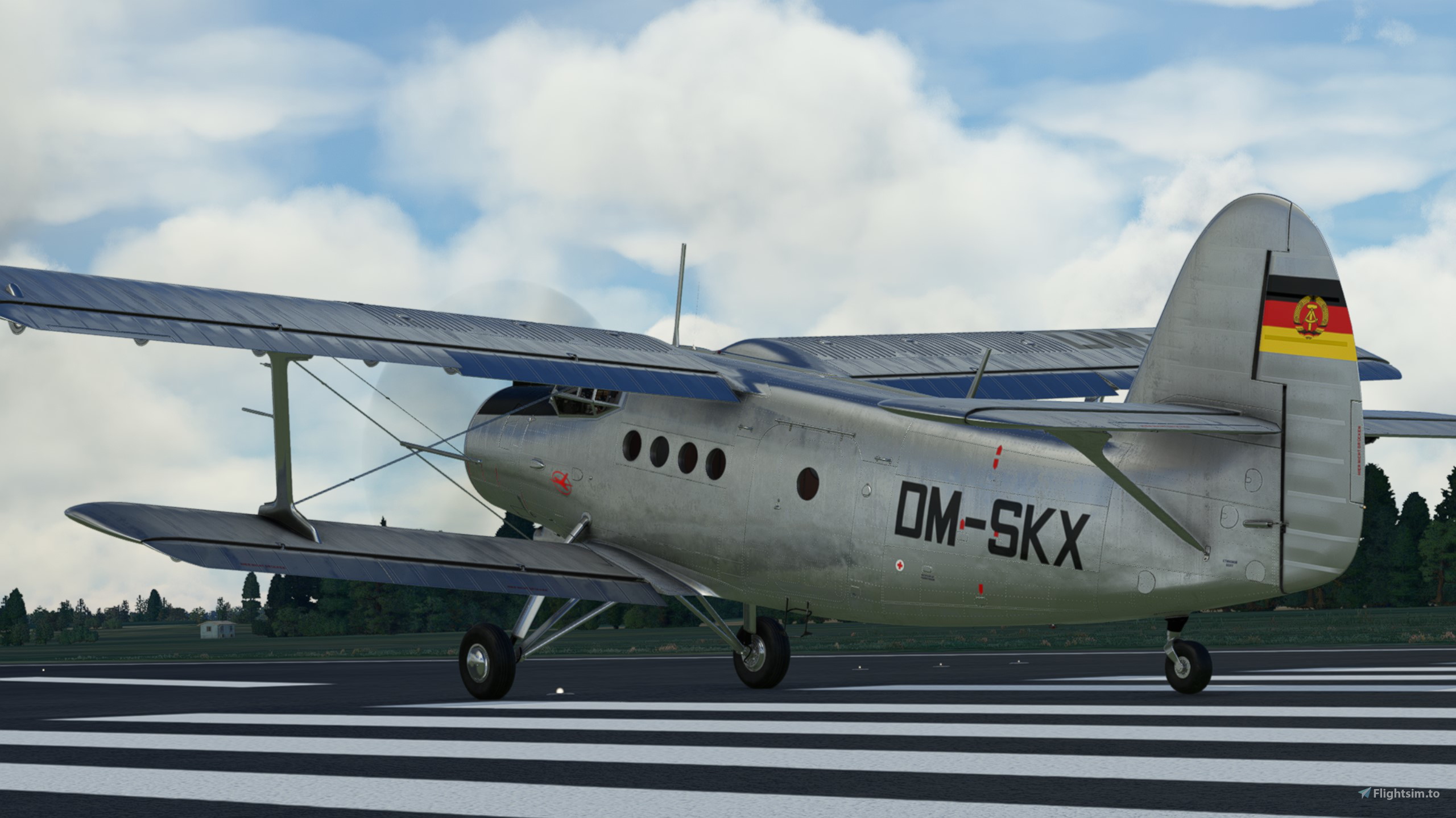 ATS Antonov AN-2 DM-SKX INTERFLUG » Microsoft Flight Simulator