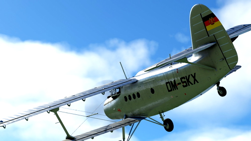 ATS Antonov AN-2 DM-SKX INTERFLUG » Microsoft Flight Simulator
