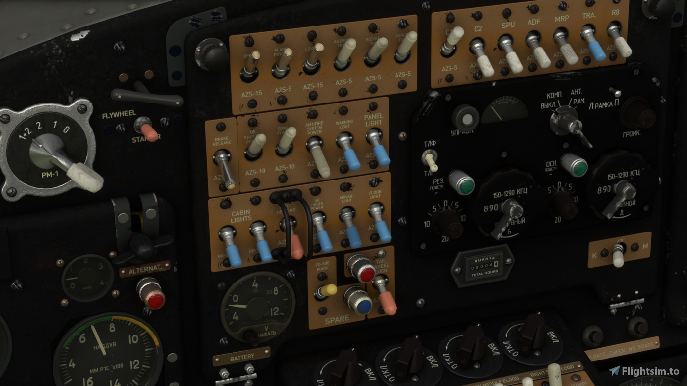 ATS/Asobo Antonov An-2 English cockpit translation for Microsoft Flight ...