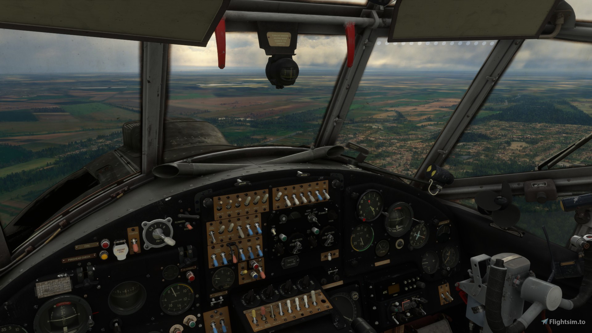 ATS/Asobo Antonov An-2 English cockpit translation for Microsoft Flight ...
