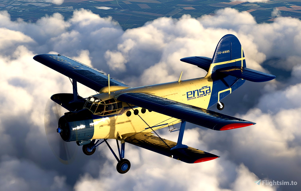 [ATSimulations] ENSA Antonov AN-2 for Microsoft Flight Simulator | MSFS