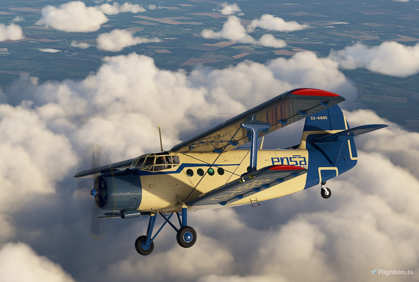 [ATSimulations] ENSA Antonov AN-2 for Microsoft Flight Simulator | MSFS