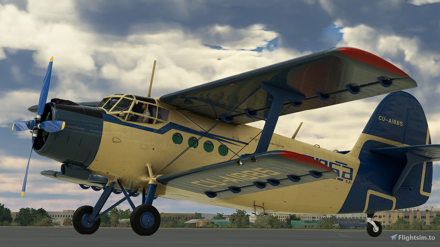 [ATSimulations] ENSA Antonov AN-2 for Microsoft Flight Simulator | MSFS