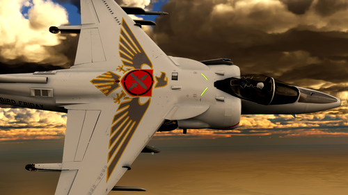 AV-8B Harrier II ODF Friday Fighters Livery for Microsoft Flight ...