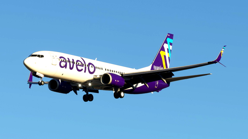 Avelo Airlines N801XT for Microsoft Flight Simulator | MSFS