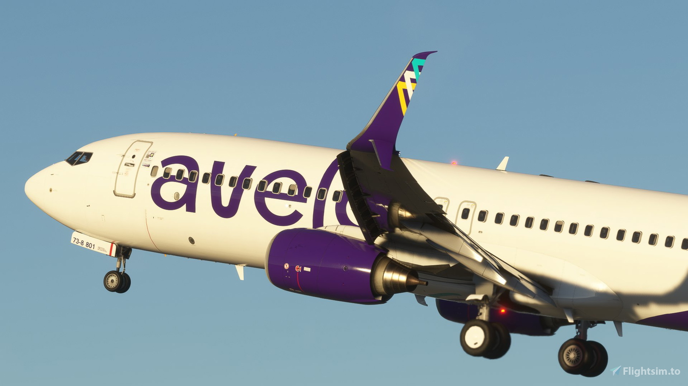 Avelo Airlines N801XT for Microsoft Flight Simulator | MSFS