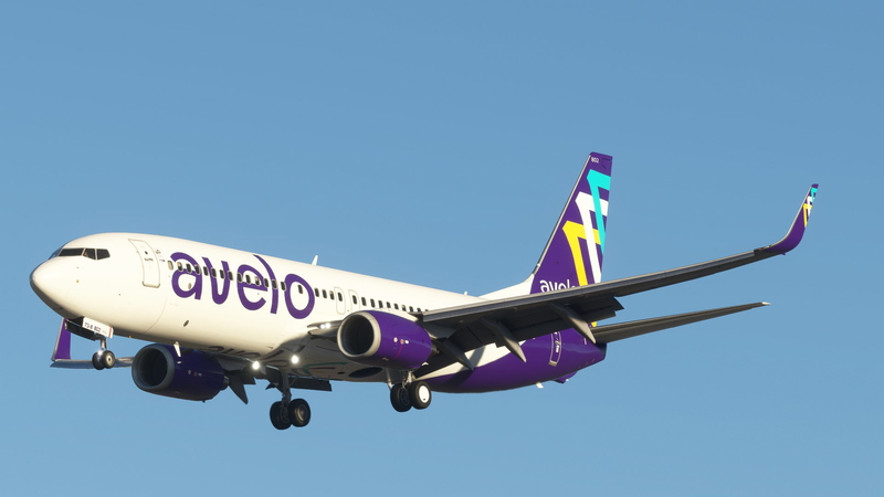 Avelo Airlines N802XT for Microsoft Flight Simulator | MSFS