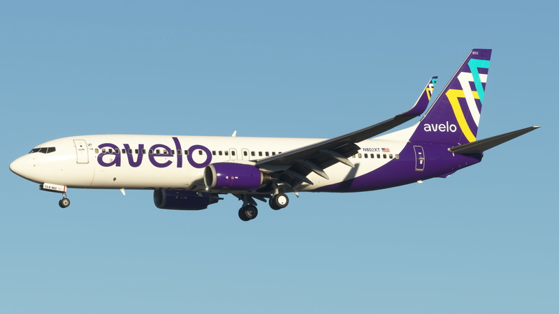 Avelo Airlines N802XT for Microsoft Flight Simulator | MSFS