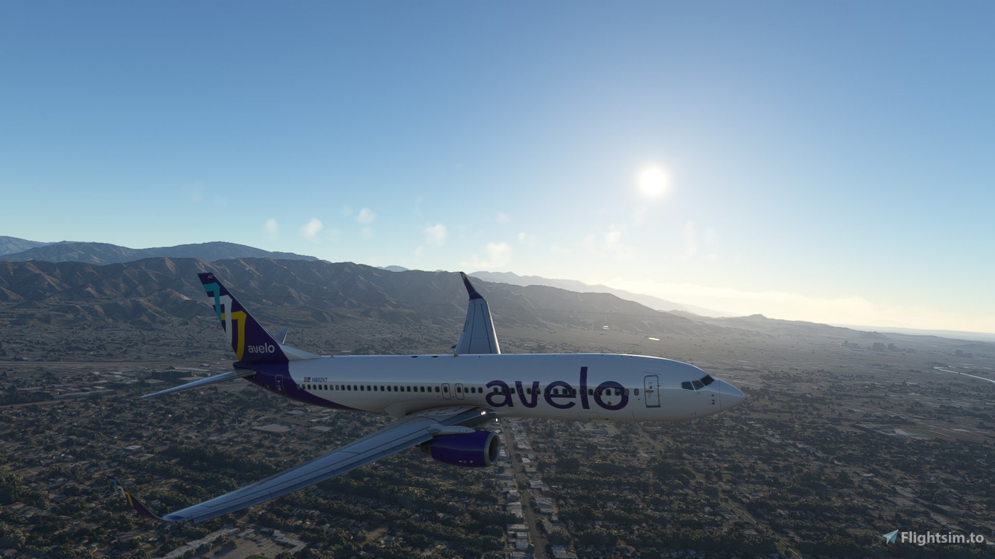 Avelo Airlines N802XT for Microsoft Flight Simulator | MSFS