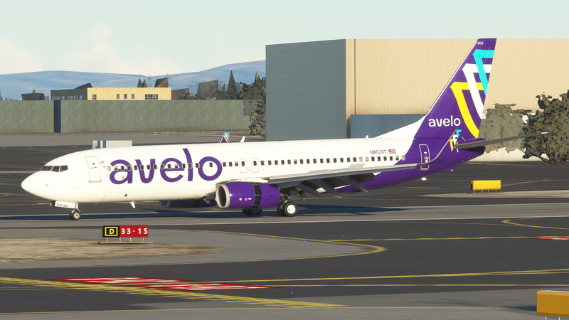 Avelo Airlines N802XT for Microsoft Flight Simulator | MSFS