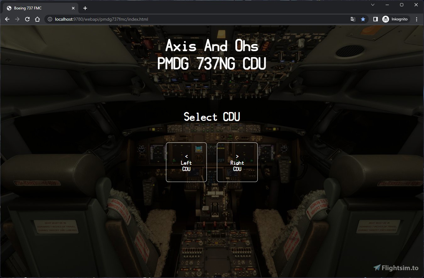 Axis And Ohs (AAO) FMC Addon for PMDG 737 for MSFS for Microsoft Flight ...