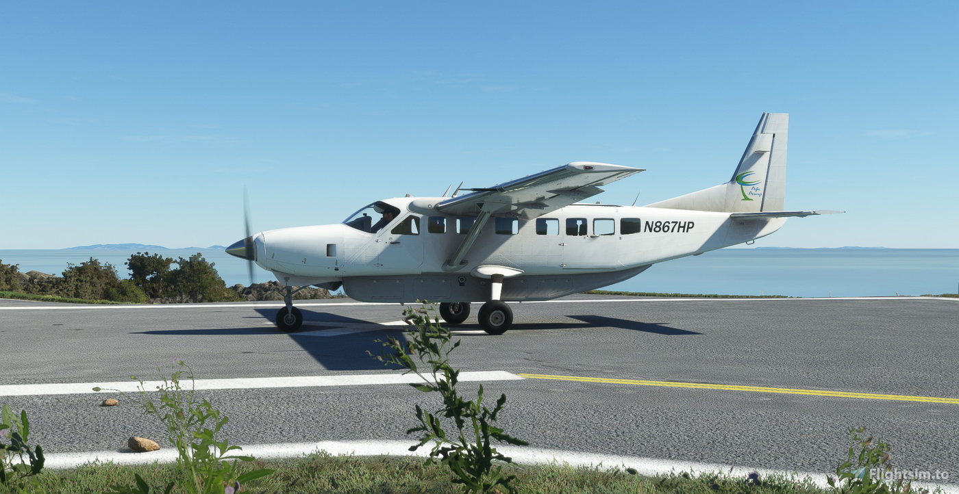 Aztec Airways "N867HP" Cessna 208B for Microsoft Flight Simulator | MSFS