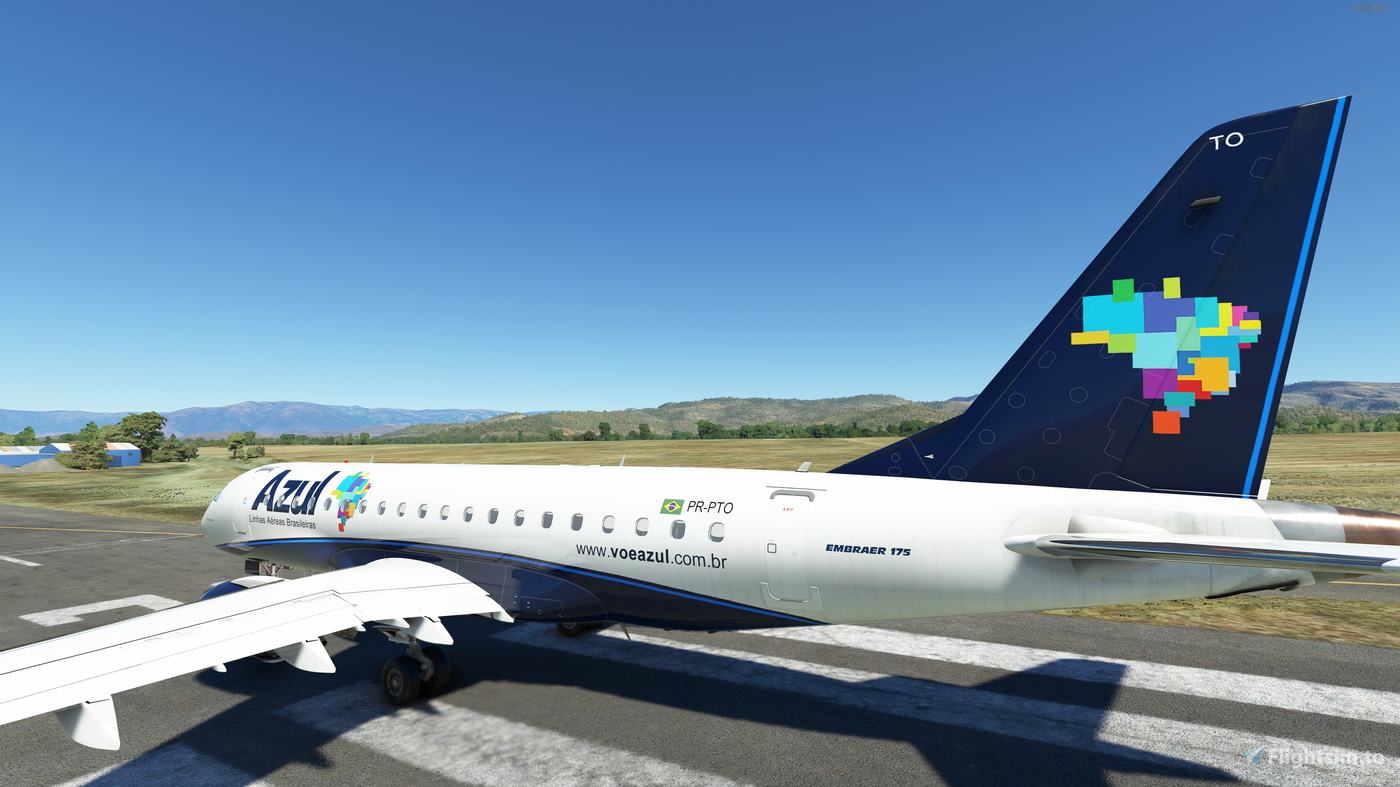 Azul Linhas Aereas 8K - E175 FSS for Microsoft Flight Simulator | MSFS
