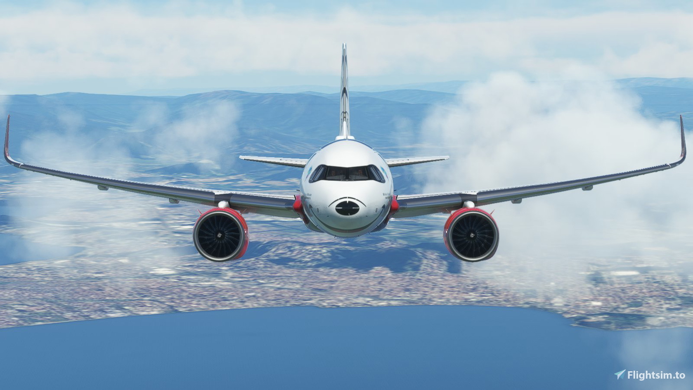 Azul Mickey Mouse - (PR-YSH) - 8k-resolution - FlyByWire A32NX 2.0 для ...