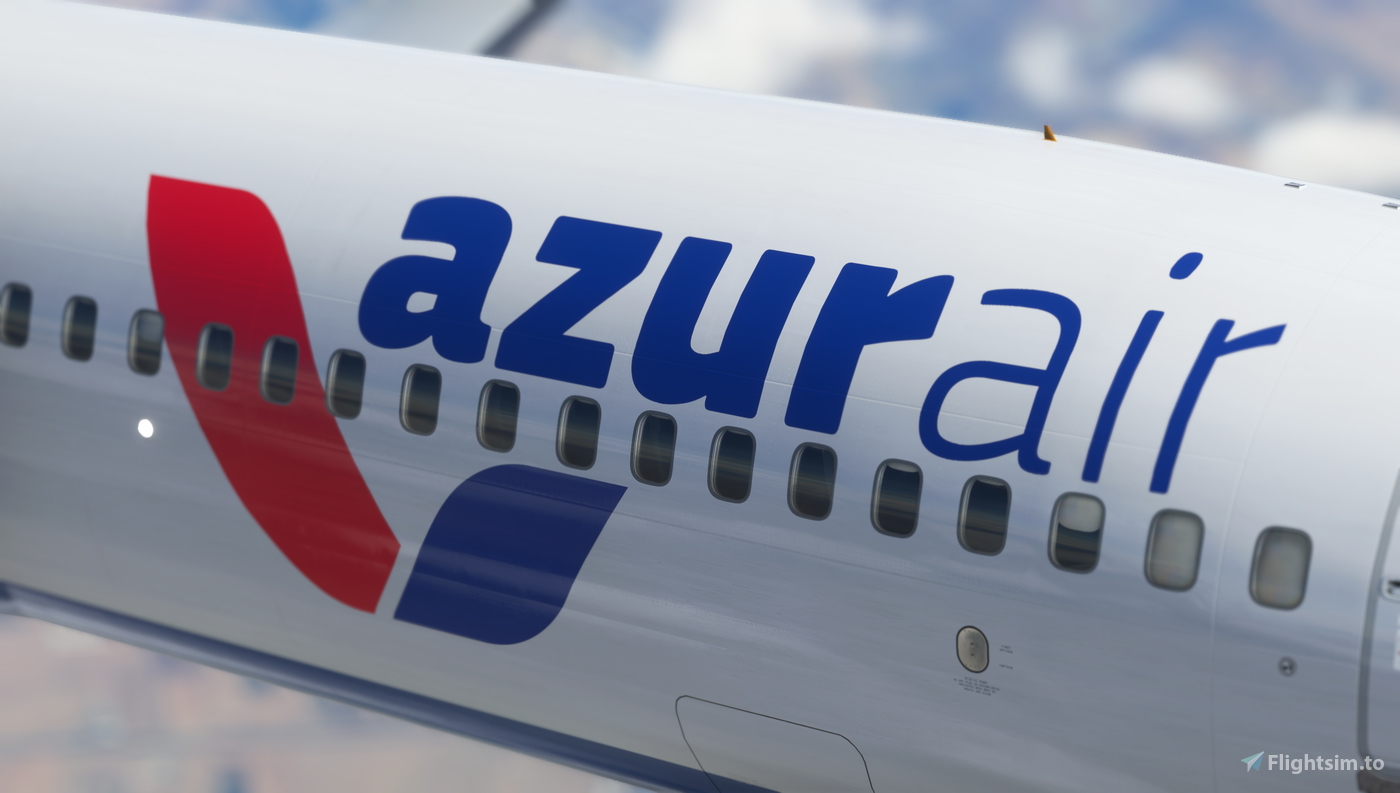 Azur Air Germany (D-AZUG) PMDG 737-900ER - 8K for Microsoft Flight Simulator | MSFS