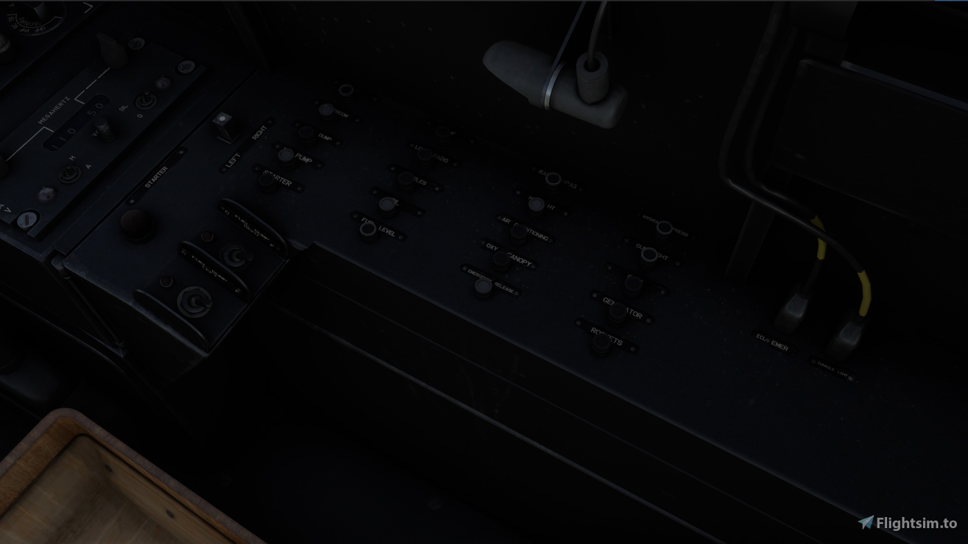 AzurPoly Fouga Magister ENG cockpit mod for Microsoft Flight Simulator ...