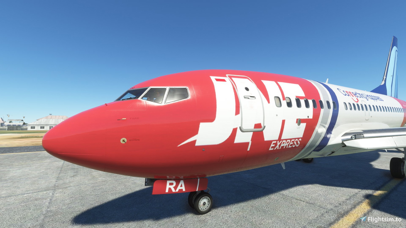 B737-600 Trigana Air JNE Express PK-YRA (Fictional) for Microsoft ...