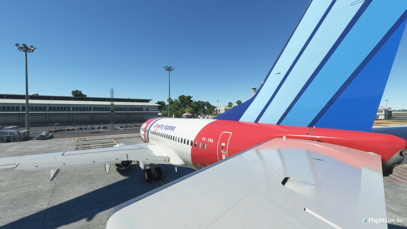 B737-600 Trigana Air JNE Express PK-YRA (Fictional) for Microsoft ...