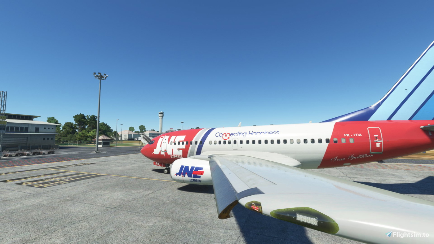 B737-600 Trigana Air JNE Express PK-YRA (Fictional) for Microsoft ...