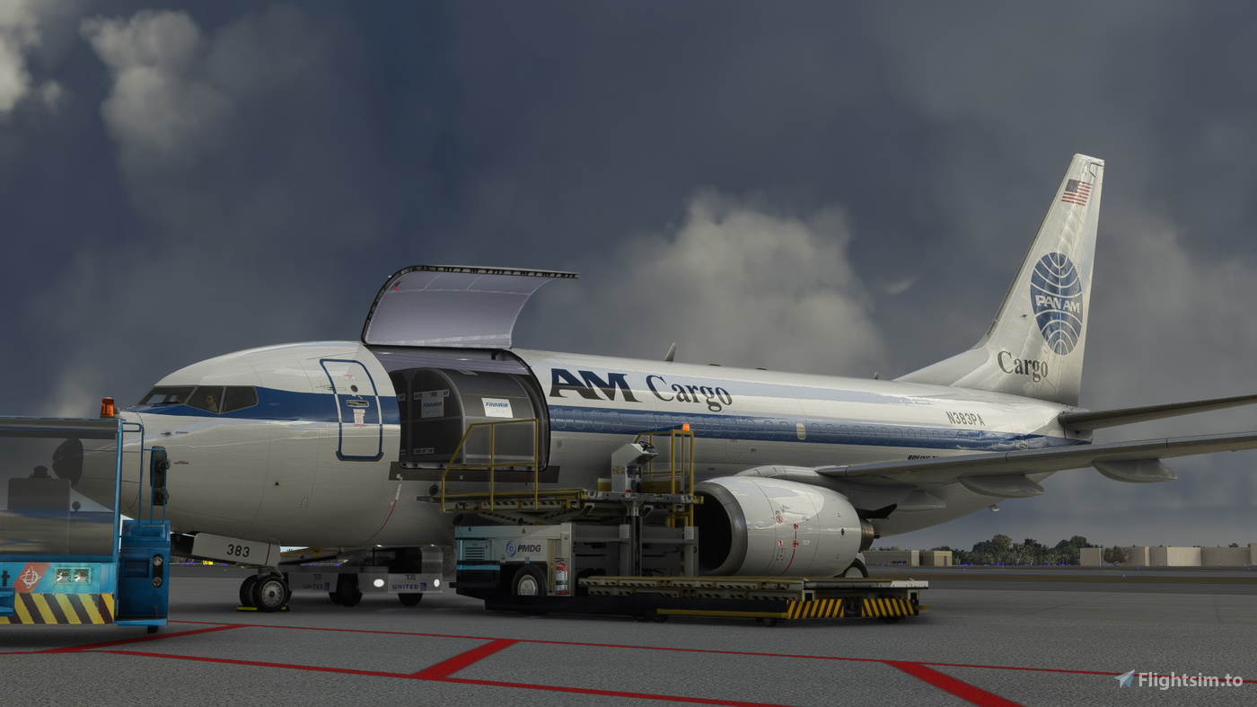 B737-700 BDSF PAN AM CARGO for Microsoft Flight Simulator | MSFS