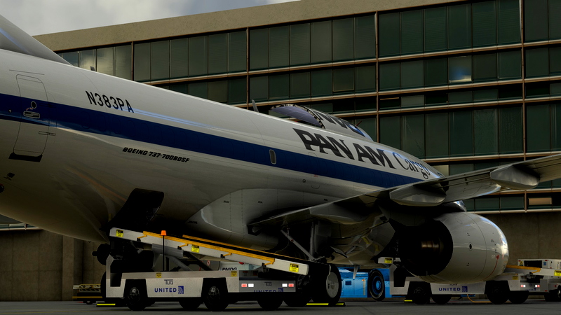 B737-700 BDSF PAN AM CARGO for Microsoft Flight Simulator | MSFS