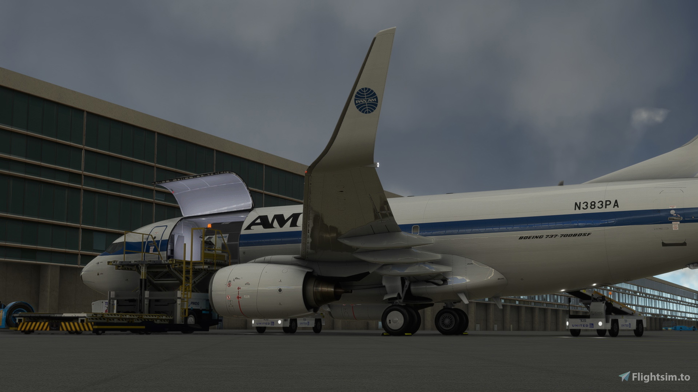 B737-700 BDSF PAN AM CARGO for Microsoft Flight Simulator | MSFS