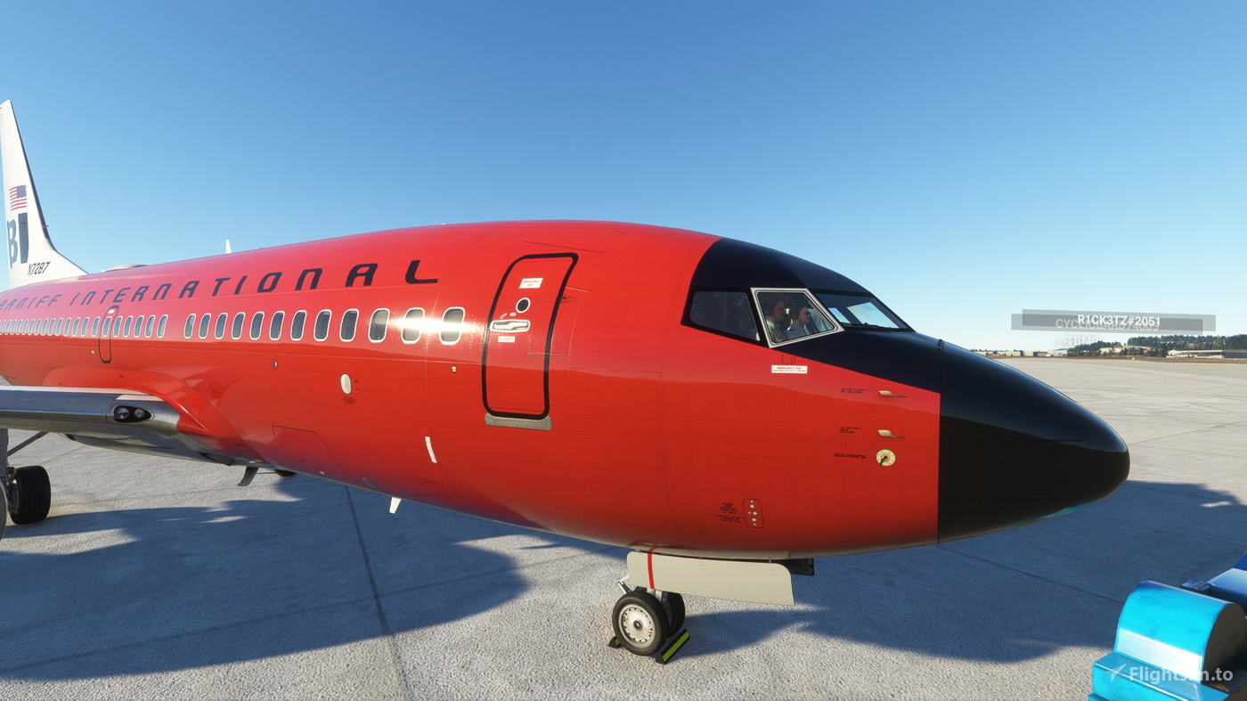 B737-700 BRANIFF RED for Microsoft Flight Simulator | MSFS