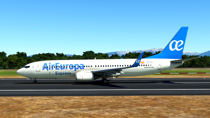 B737-800 Air Europa Express EC-MPG for Microsoft Flight Simulator | MSFS