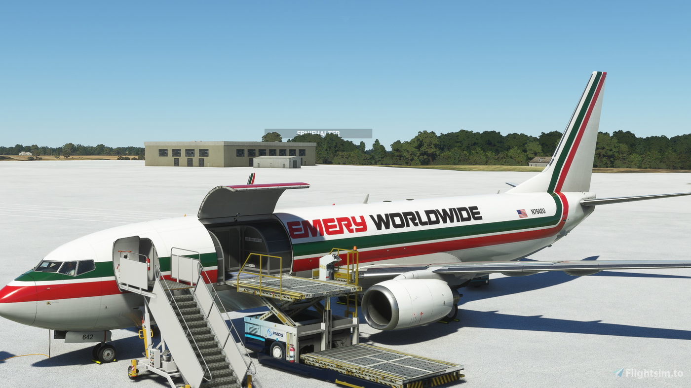 B737-800 BDSF EMERY WORDLWIDE for Microsoft Flight Simulator | MSFS