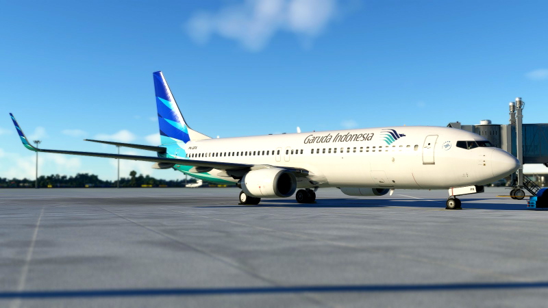 Threads - B737-800 | Garuda Indonesia | PK-GFX | 4K for Microsoft ...