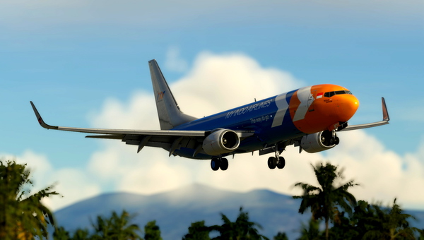 B737-800 | Garuda Indonesia | PK-GFX | 4K for Microsoft Flight ...