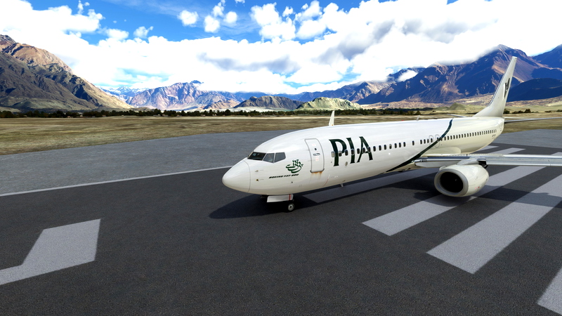 [B737-800] Pakistan International Airlines (PIA) Livery - Sabz Hilali ...