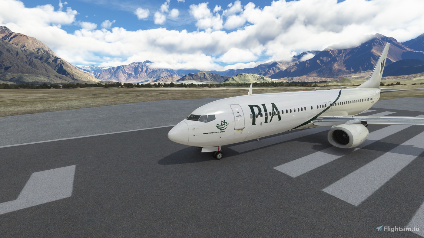 [B737-800] Pakistan International Airlines (PIA) Livery - Sabz Hilali ...