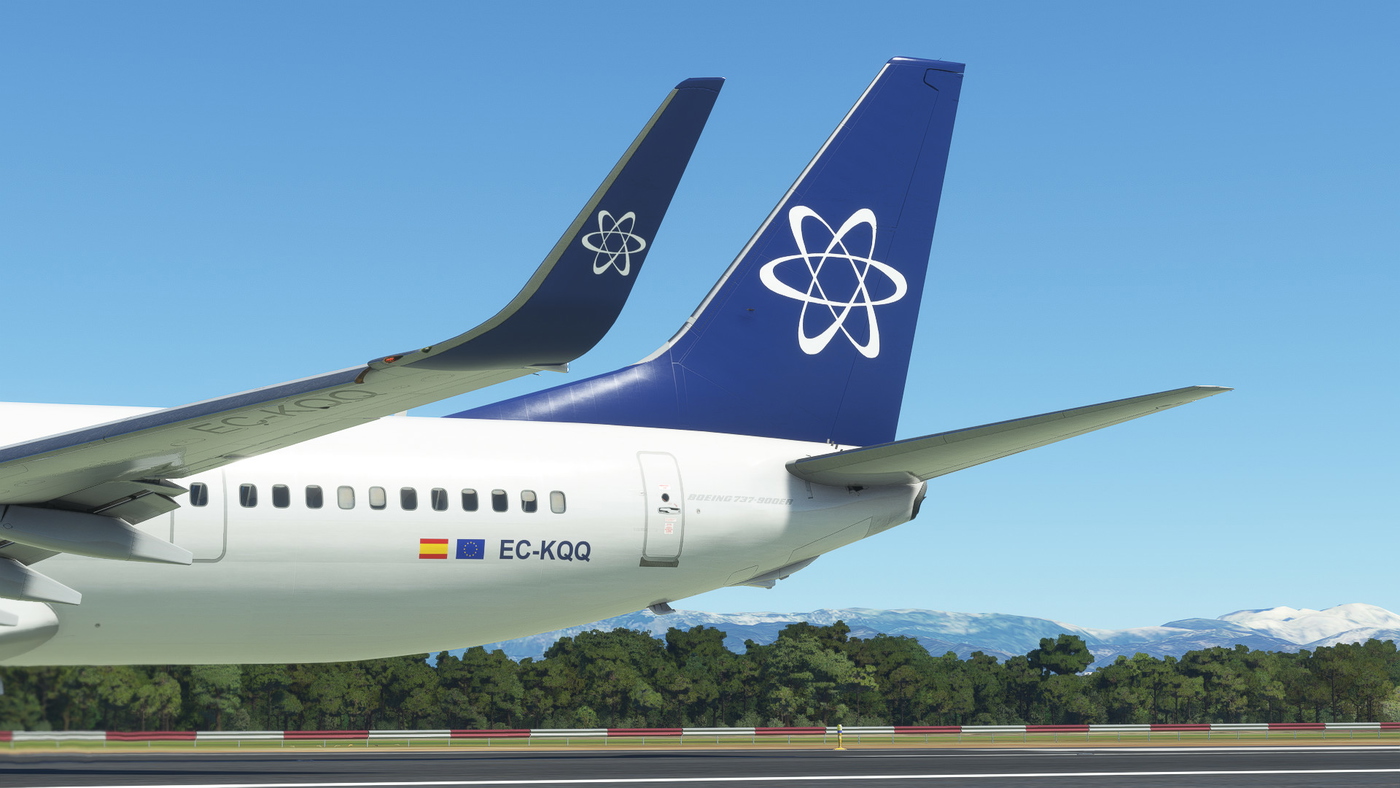 B737-900ER Futura International EC-KQQ for Microsoft Flight Simulator ...