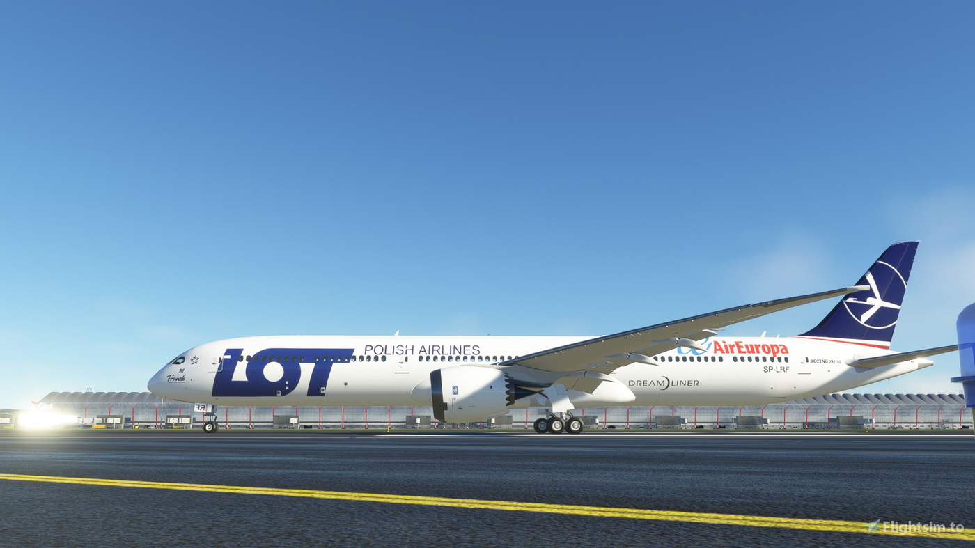 B787 LOT (SP-LRF) for Microsoft Flight Simulator | MSFS