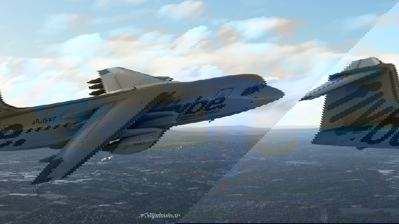 BAe 146-100 Flybe Old G-JEAT for Microsoft Flight Simulator | MSFS