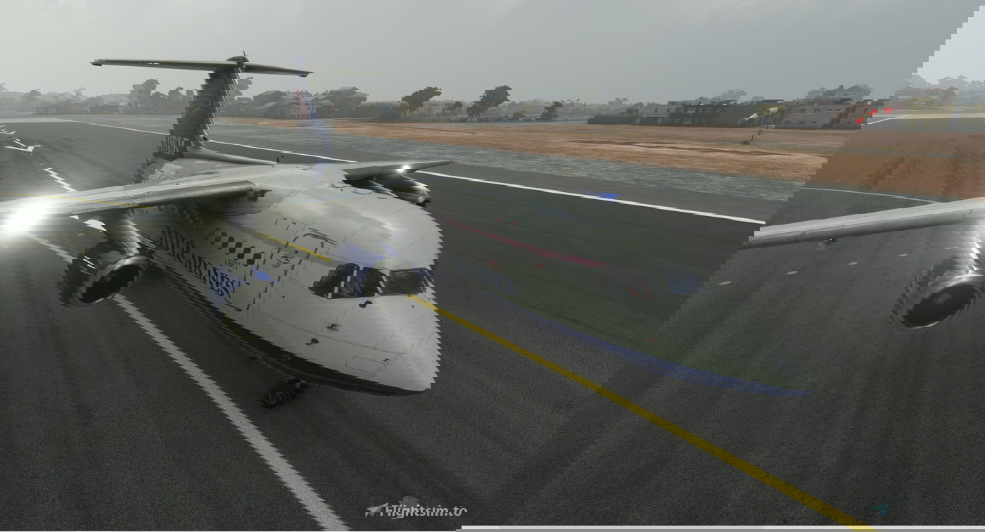 BAe 146-100 MDLR Airlines VT-MDM for Microsoft Flight Simulator | MSFS