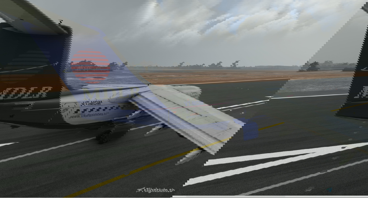 BAe 146-100 MDLR Airlines VT-MDM for Microsoft Flight Simulator | MSFS