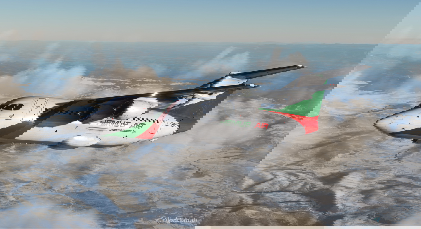 BAe 146-200 Hemus Air LZ-HBA for Microsoft Flight Simulator | MSFS