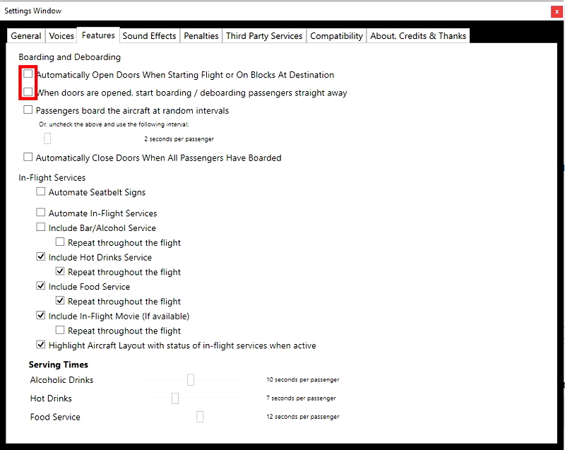 BAe 146-200 SLC Cabin Layout for Microsoft Flight Simulator | MSFS