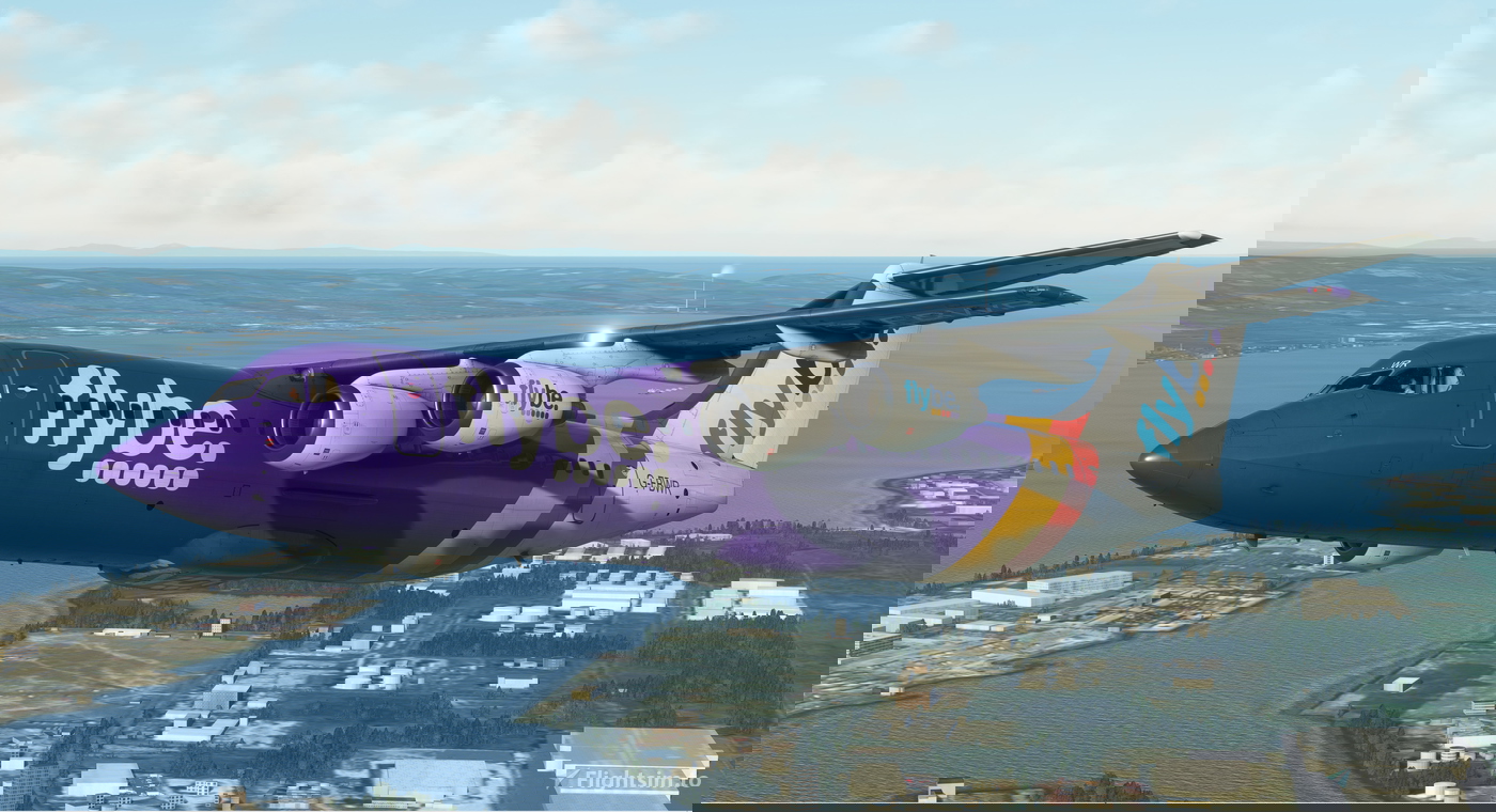 BAe 146-300 Flybe New G-FBWR for Microsoft Flight Simulator | MSFS