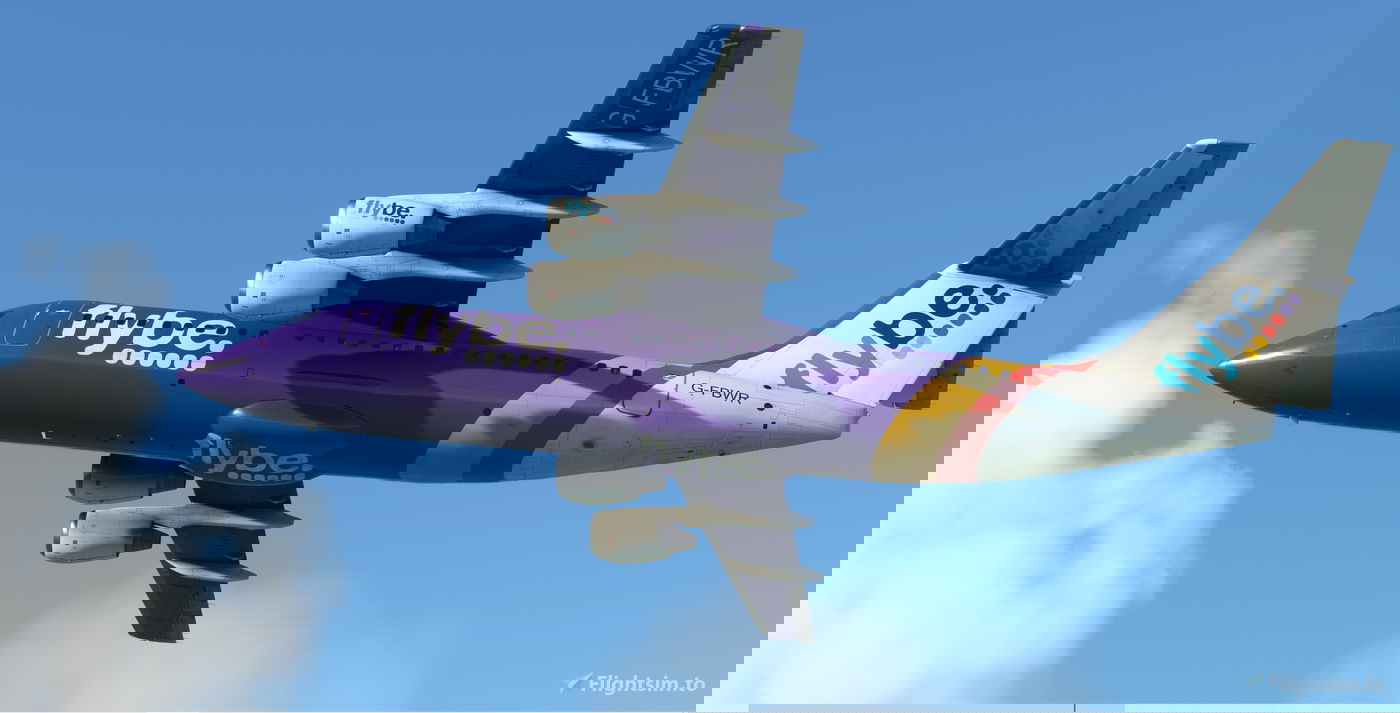 BAe 146-300 Flybe New G-FBWR for Microsoft Flight Simulator | MSFS