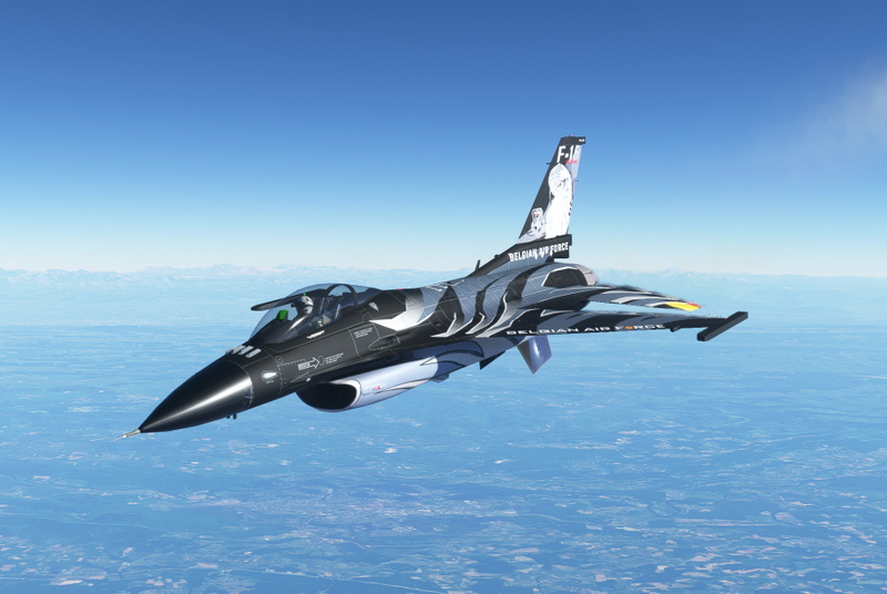 SC Designs F-16 Liveries for Microsoft Flight Simulator | MSFS