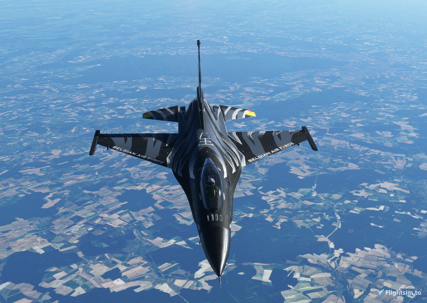 BAF_Dark Falcon Liveries 2018_2019 for Microsoft Flight Simulator | MSFS