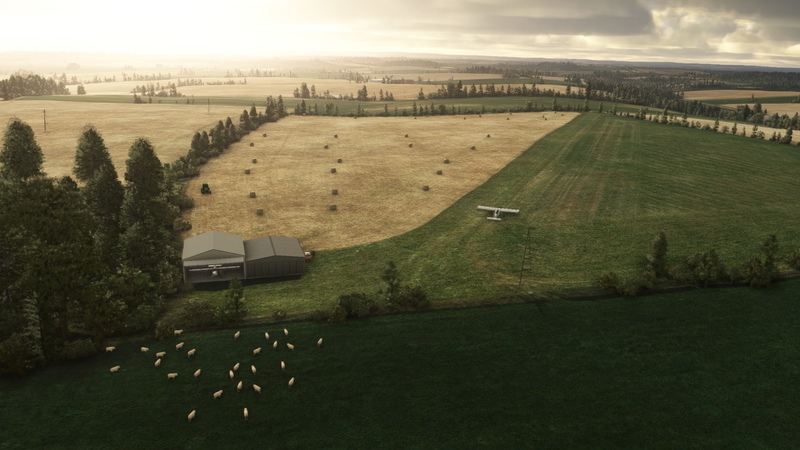 Bagber Farm Strip for Microsoft Flight Simulator | MSFS
